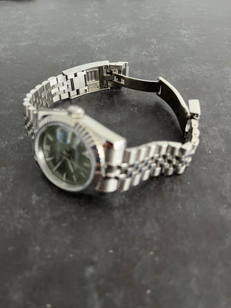 Seiko Mod - 36mm Datejust Mint Green Dial – Uniq Watch Mods